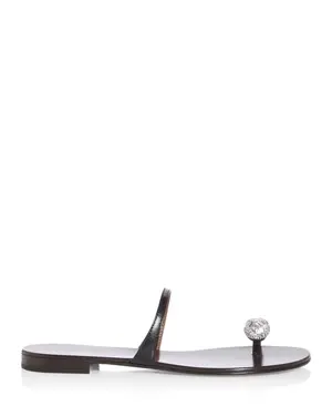 GIUSEPPE ZANOTTI 30th Anniversary Embellished Sandals - Nero