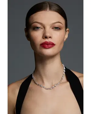 Nadri Btrx Cubic Zirconia Collar Necklace