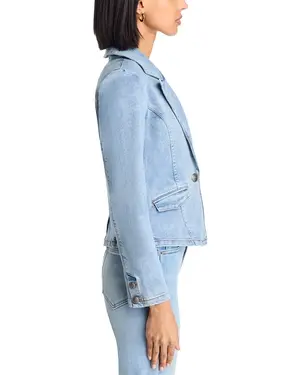 Aqua Denim Blazer