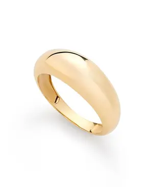 ANA LUISA Dome Ring - Gold