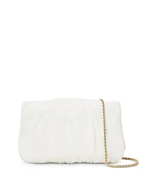 LOEFFLER RANDALL Small Frame Clutch - Pearl