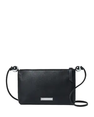 LOEFFLER RANDALL Small Leather Crossbody - Black