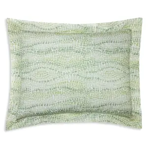 SFERRA X Scalamandre Cobblestones Textured Sham, King - Willow