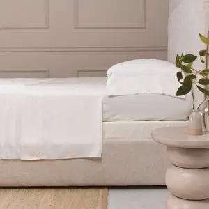 POM POM AT HOME Sateen Sheet Set, King - Ivory