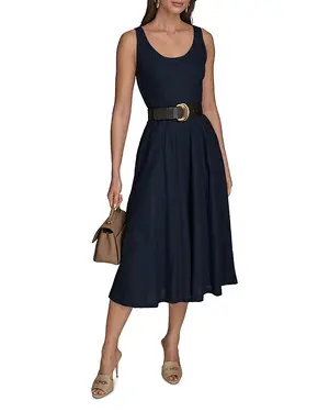 Donna Karan New York Belted Day Dresses