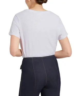 Cinq À Sept Smiling Heart Graphic Tee - White