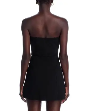 Aqua Ponte Mini Dress