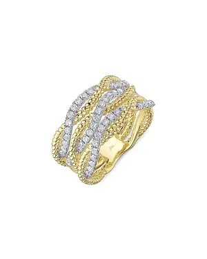 SHY CREATION 14k Yellow Diamond Ring - Gold