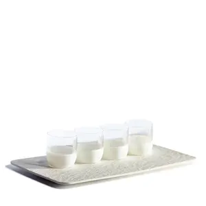 VILLEROY & BOCH Manufacture Rock Shot Glass 5 Piece Tasting Set - White