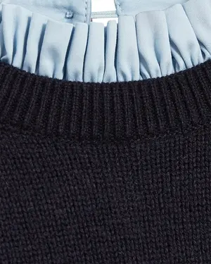Ted Baker London Lissiah Layered Sweater - Dark Blue