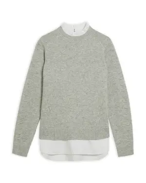 Ted Baker London Lissiah Layered Sweater