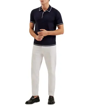 Ted Baker London Dunow Pointelle Polo Shirt