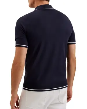 Ted Baker London Dunow Pointelle Polo Shirt