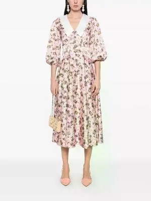 NISSA Floral Midi Dress