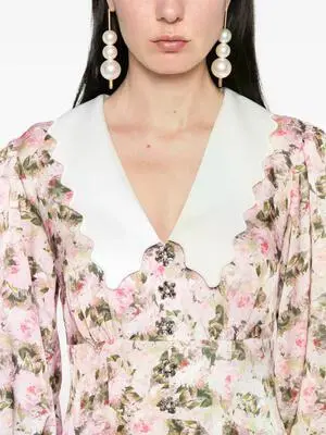NISSA Floral Midi Dress