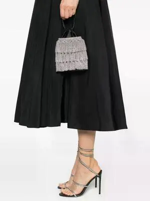 NISSA Sleeveless Midi Dress - Black