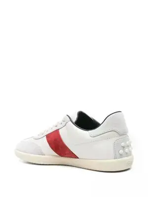 TOD'S Tabs Suede Sneakers - Neutrals
