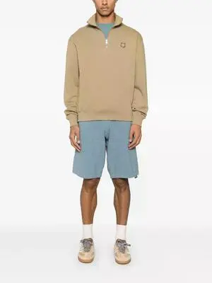 Maison Kitsuné Fox-motif Sweatshirt - Neutrals