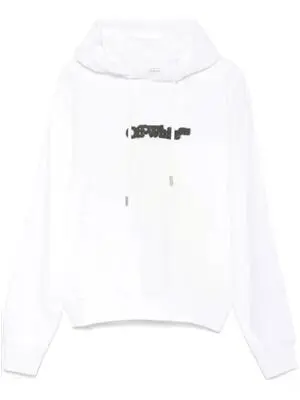 Off-White Arrows-motif Hoodie - White