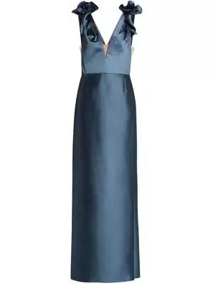 Marchesa Satin Gown