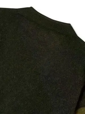 STUDIO TOMBOY Mohair-blend Cardigan - Green