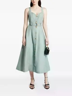 Aje Belted Midi Dress