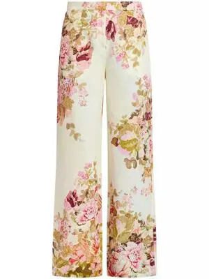 Hemant & Nandita Floral Pants For Women