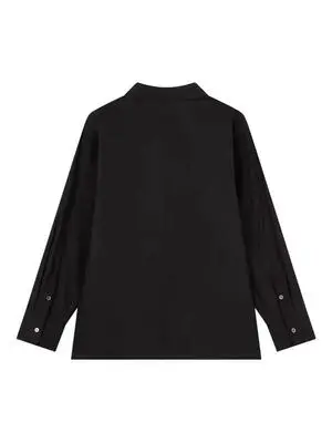 STUDIO TOMBOY Cotton-blend Shirt - Black