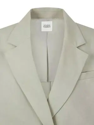 STUDIO TOMBOY Single-breasted Blazer - Grey