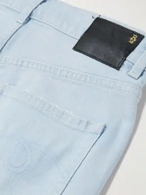R13 Romeo Cropped Slim-leg Jeans - Blue