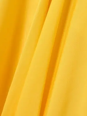 Alaïa Asymmetric Jersey Midi Dress - Yellow