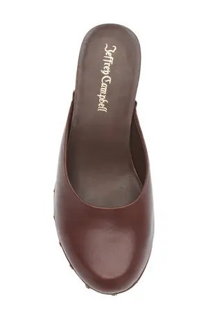 Jeffrey Campbell Cloguette Mule - Coffee