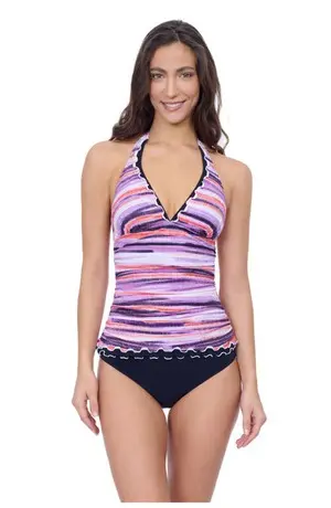 GOTTEX Riga Tricolore Halter Tankini