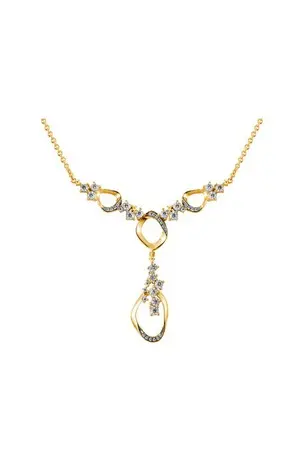 LUCY QUARTERMAINE Volcan Necklace - Gold Vermeil