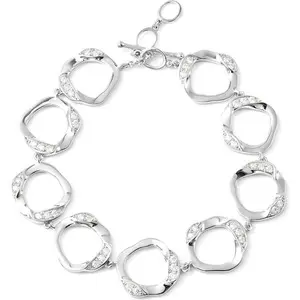 LUCY QUARTERMAINE Volcan Bracelet - Sterling Silver