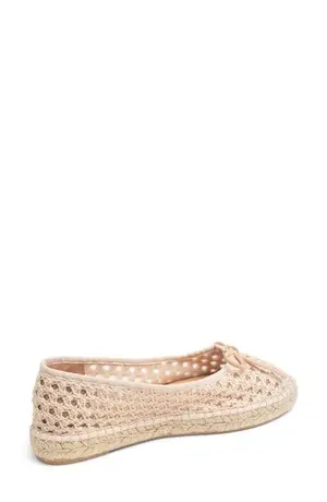 PATRICIA GREEN Sydney Ballet Flat - Natural Raffia