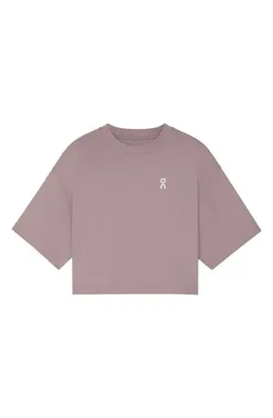 On Boxy Graphic T-shirt - Heron