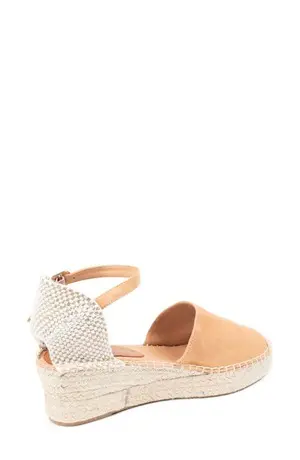 PATRICIA GREEN Sahara Espadrille Wedge - Tan Suede