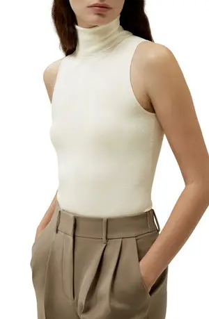 Women's Turtleneck Tank Top Camis Tanks