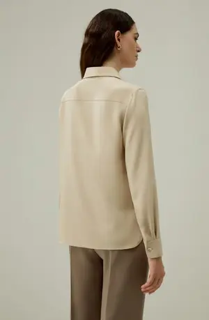 Lilysilk Graceful Button-up Silk Blouse