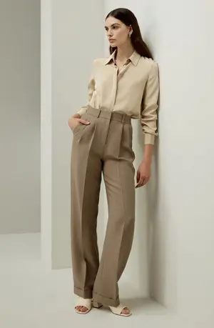 Lilysilk Graceful Button-up Silk Blouse