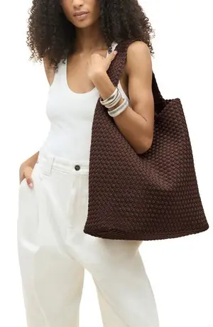 NAGHEDI Large Nomad Hobo - Mocha