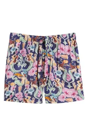 THE LAZY POET Ben Calypso Pajama Shorts