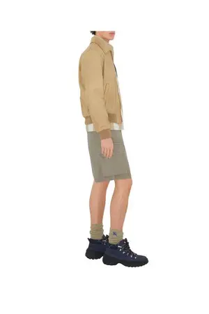 Burberry Cotton Twill Cargo Shorts