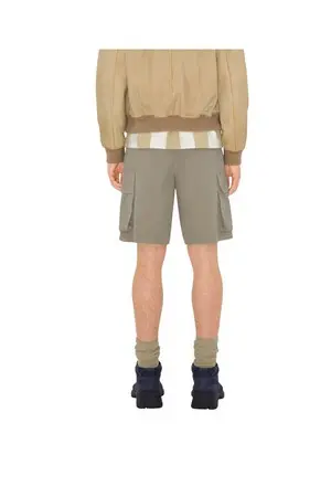 Burberry Cotton Twill Cargo Shorts