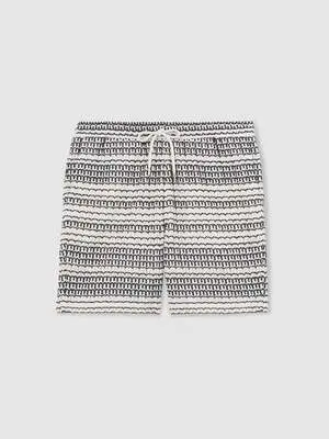 REISS Haze Crochet Drawstring Shorts
