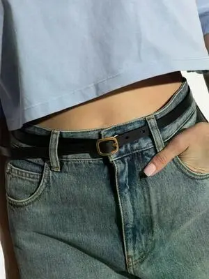Loewe Buckle-fastening Leather Belt