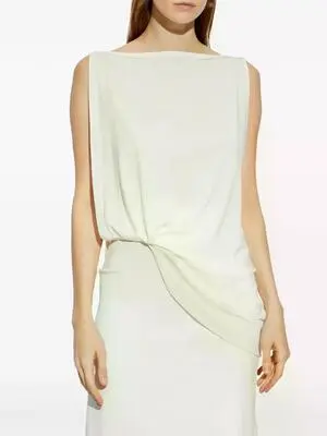 Jacquemus Peplo Top - White