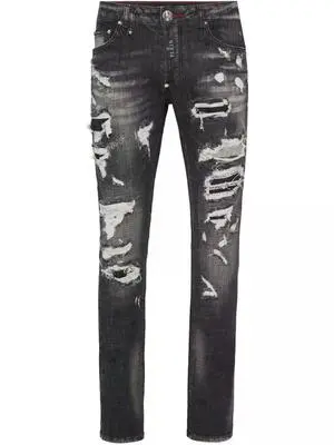 Philipp Plein Full Length Jeans For Men