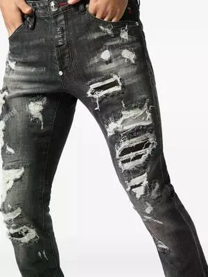Philipp Plein Distressed-effect Jeans